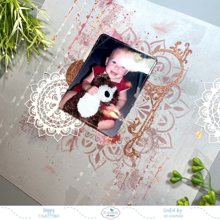 Mandala Scrapbook Layout – ekgorman designs