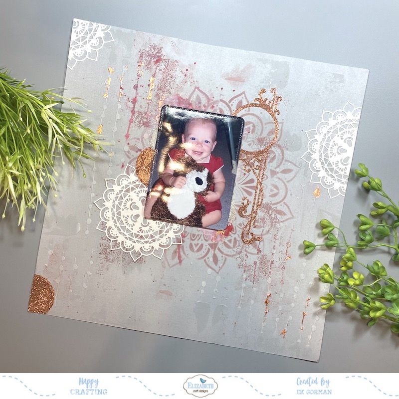 Mandala Scrapbook Layout – ekgorman designs